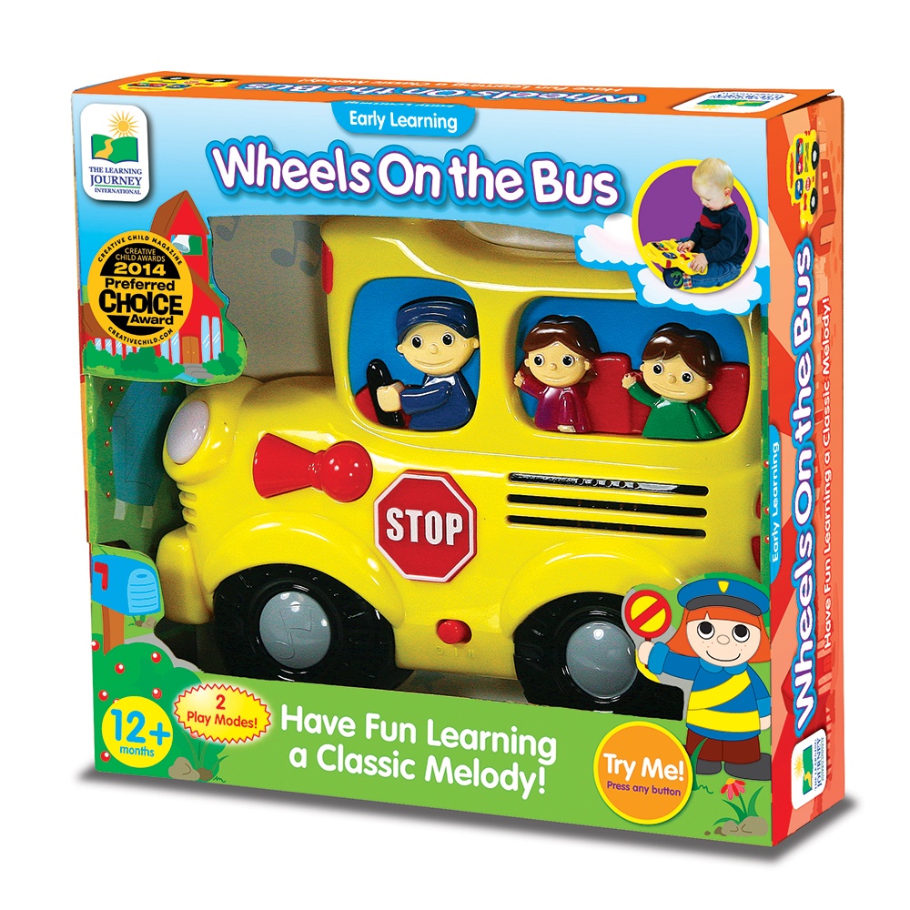 The Learning Journey Early Learning Wheels On The Bus | Shopee Philippines