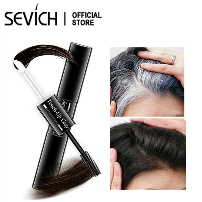 SEVICH Hair Dye Pen 3 Colors Instantly Cover Gray Hair Color Brush ...