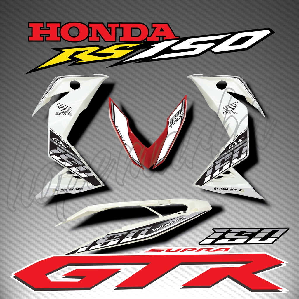 STRIPE MOTOR HONDA RS150 WINNER GTR 150i VIETNAM DESIGN | Shopee ...