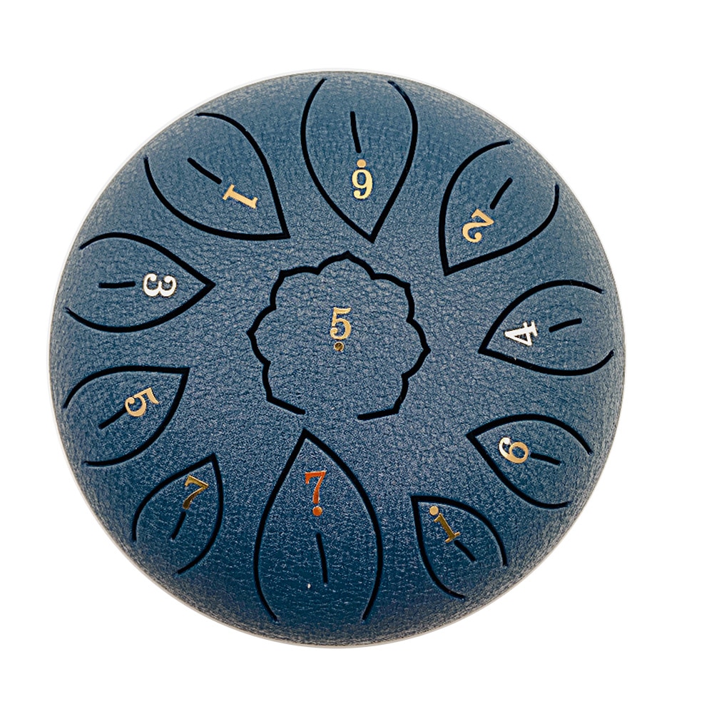 Tongue Drum Set 6 Inch Steel Tongue Drum 11 Tune Hand Pan Drum Sticks ...