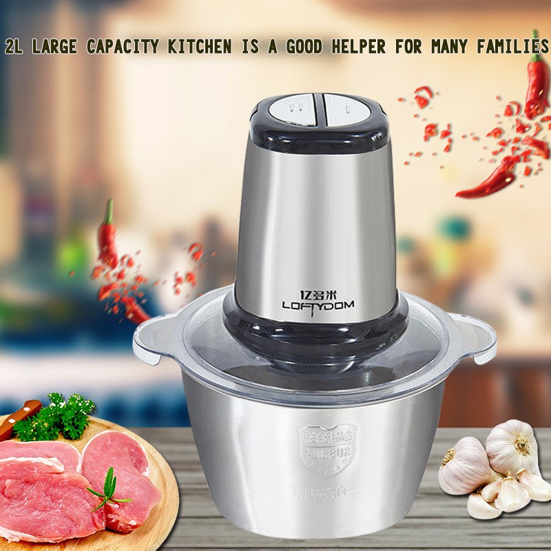 Meat Grinder Food Processor Blender Juicer Vegetable Chopper Chainsaw ...