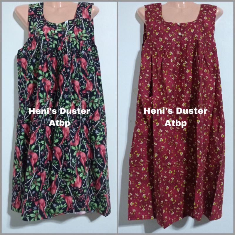 Cotton daster with buttons and smocking large size | Shopee Philippines