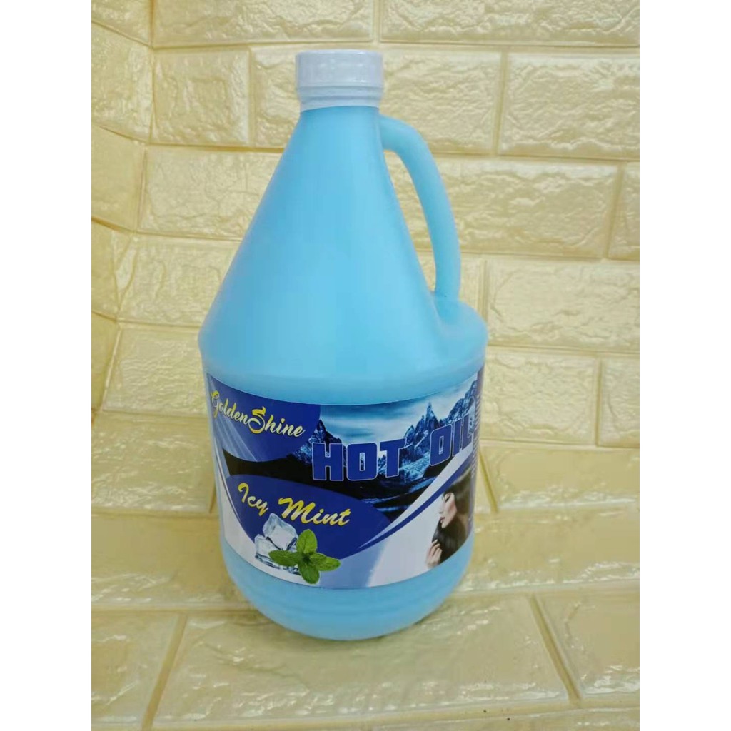 GOLDEN SHINE HOT OIL ICY MINT (1GALLON) | Shopee Philippines