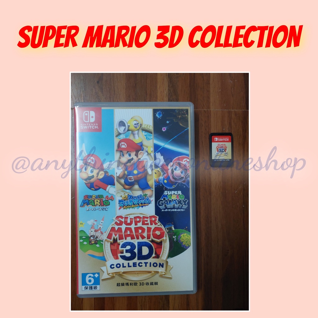 Super Mario 3d Collection - Nintendo Switch Game | Shopee Philippines