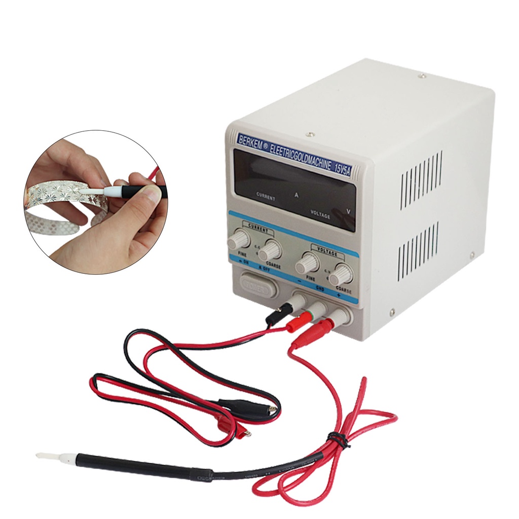 Gold Plating Machine Jewelry Plater Electroplating Kit, Silver Brush ...