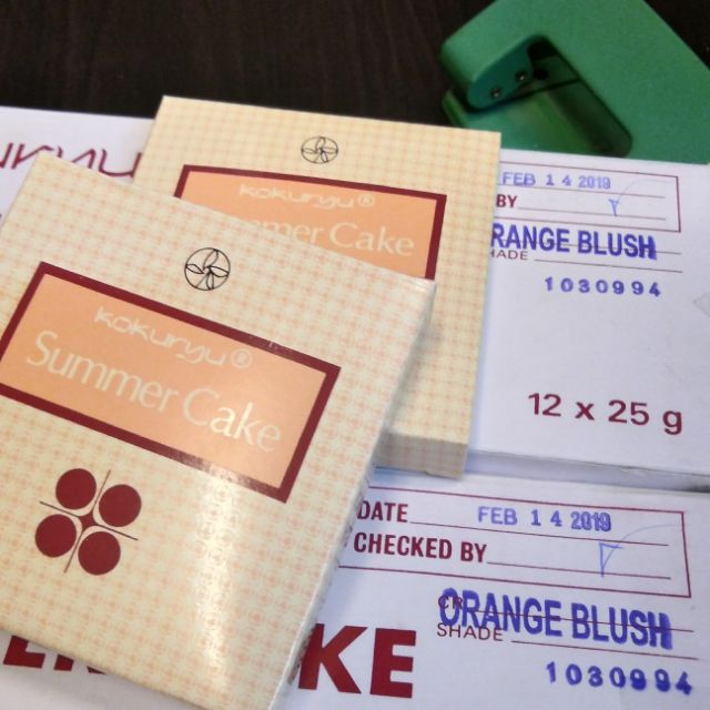 Orange Blush Summer CAKE KOKURYO FOUNDATION (ORIGINAL) 25g Make-up ...