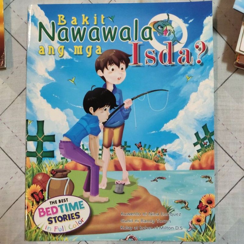 Colored Short Story Book - Bakit Nawawala ang mga Isda | Shopee Philippines