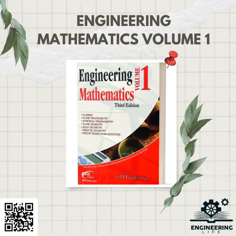 Engineering Mathematics Volume 1 Third Edition by DIT Gillesania ...