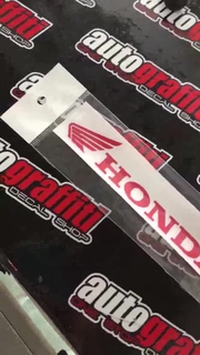 Honda Motorcycle Decal Cut-out Sticker | Shopee Philippines