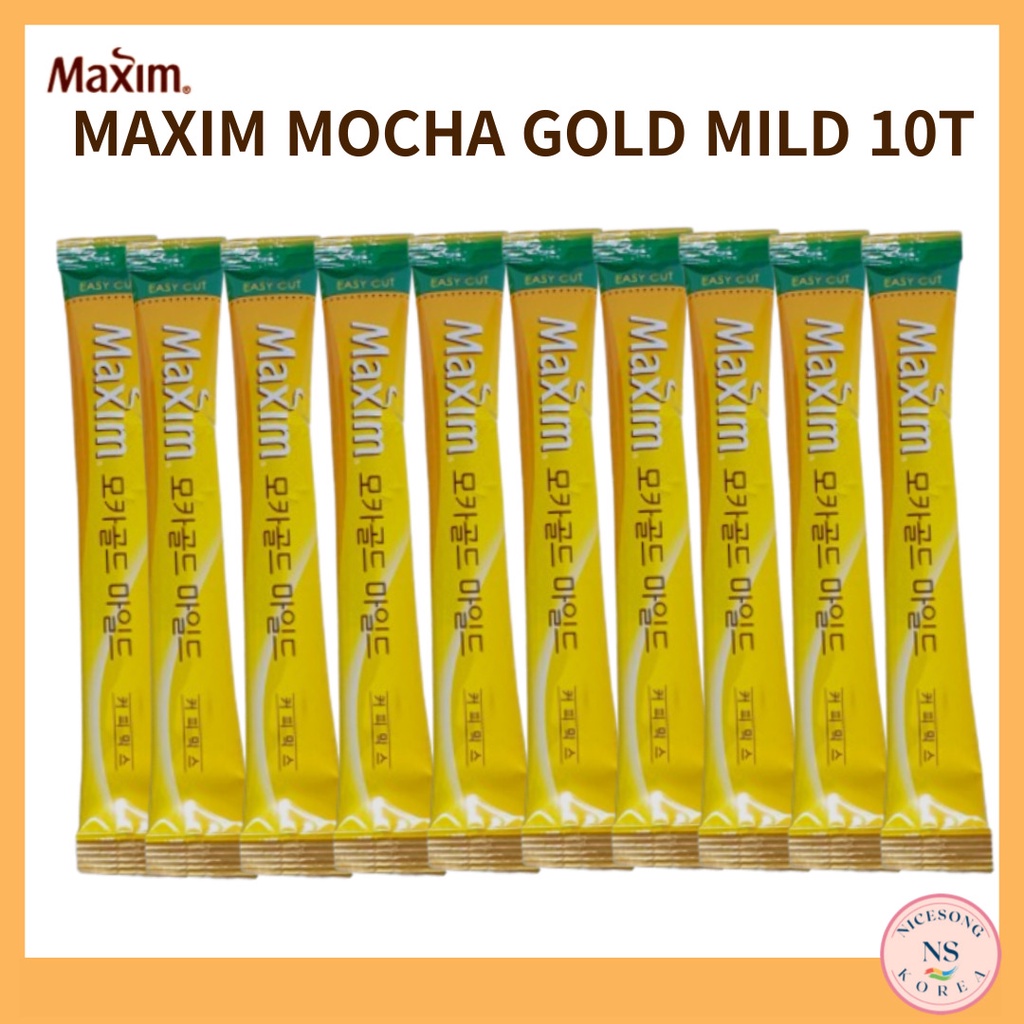 [MAXIM]MAXIM Mocha Gold Mild Stick Coffee 10T Maxim Coffee Korea ...