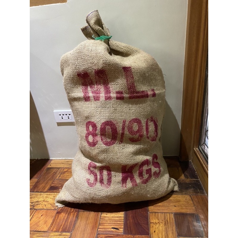 JUTE BURLAP SACK - 50kg capacity | Shopee Philippines