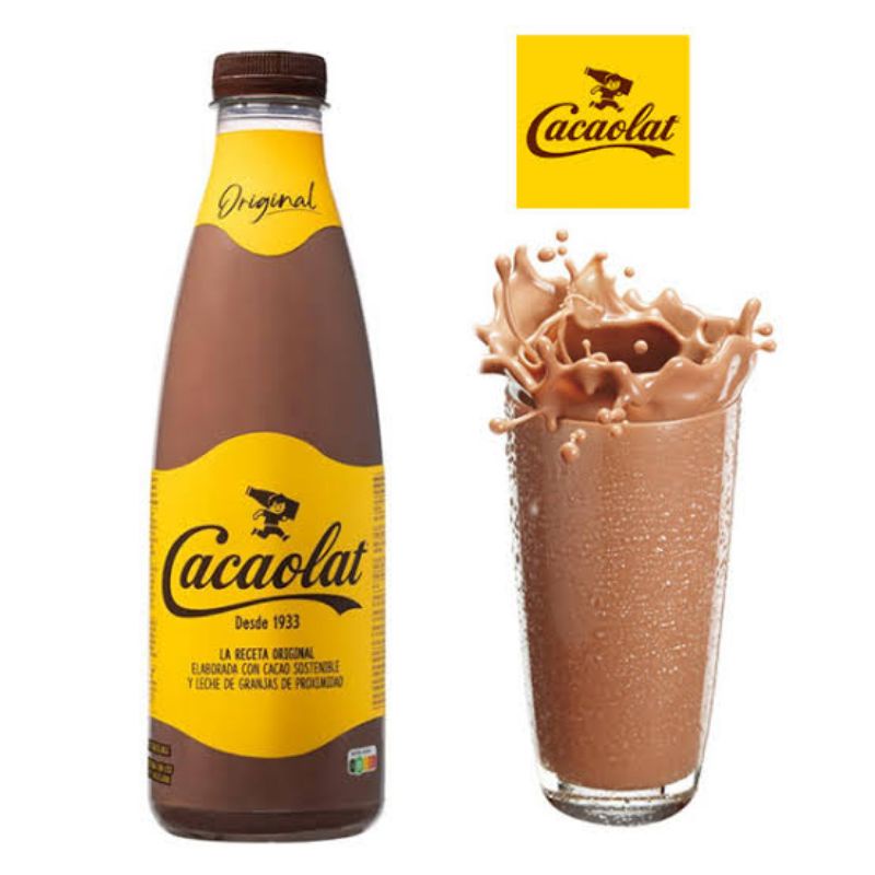 Cacaolat Original Milkshake Chocolate Drink 1L | Shopee Philippines