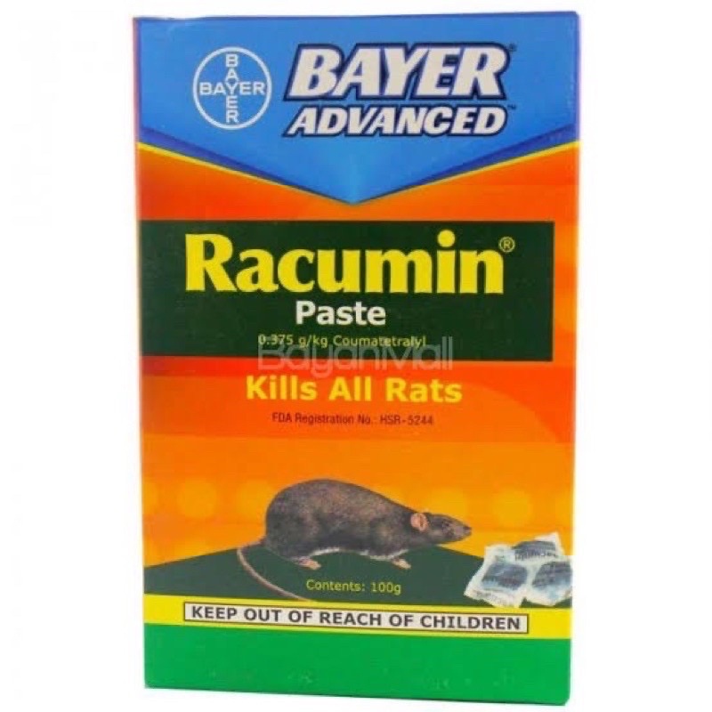 BAYER Racumin Kill Rats 100g (Paste) | Shopee Philippines
