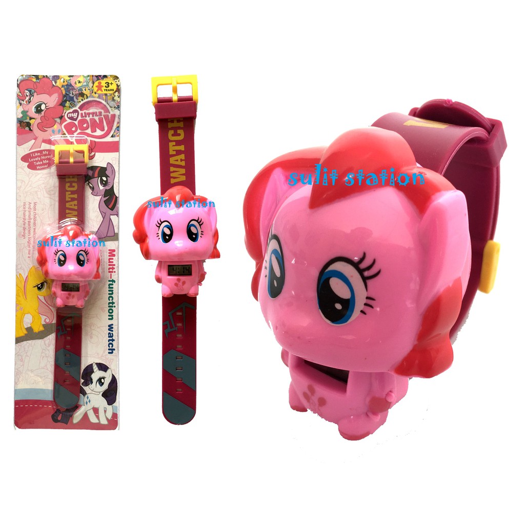 MLP MY LITTLE PONY 3D KIDS GIRLS FASHION DIGITAL WATCH WATCHES | Shopee ...