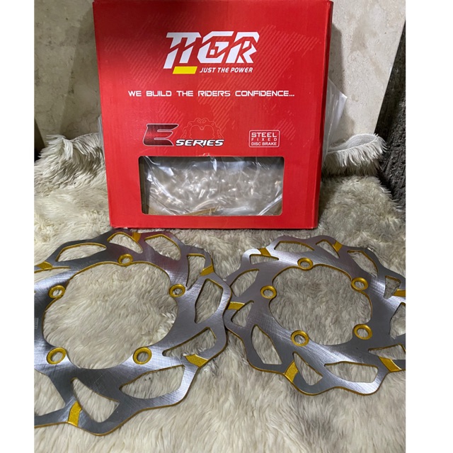 TTGR DISC PLATE SNIPER 150 V2 GOLD REAR/FRONT | Shopee Philippines