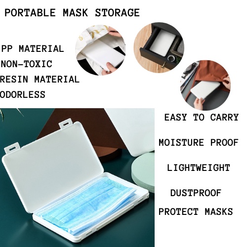 The best Portable Dustproof Mask Case Face Masks Container Safe ...