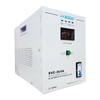 Hossoni AVR 3000W Servo Type Automatic Voltage Regulator SVC-3000 Servo ...