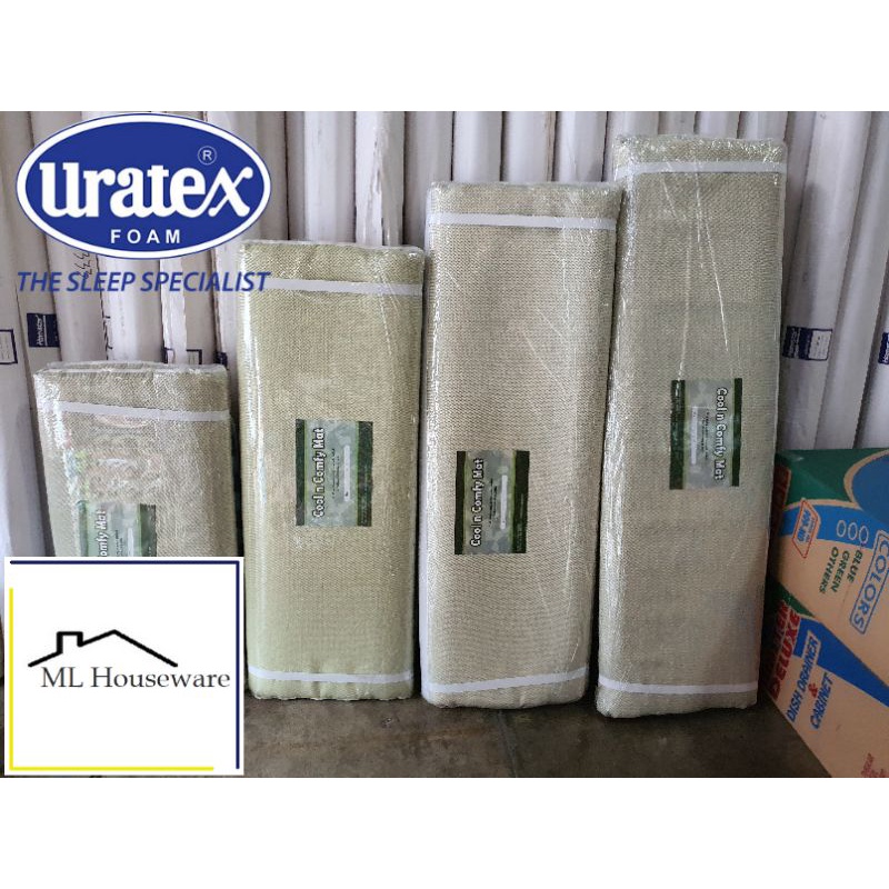 Uratex Cool N Comfy Banig with Foam | Shopee Philippines
