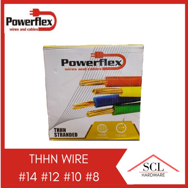 POWERFLEX THHN Wire (per box) | Shopee Philippines