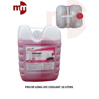 PRO-99 LONG LIFE COOLANT PINK / GREEN 10 LITERS READY TO USE | Shopee Philippines