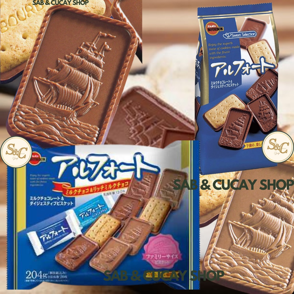 BOURBON Alfort Milk Chocolate Pack | Shopee Philippines