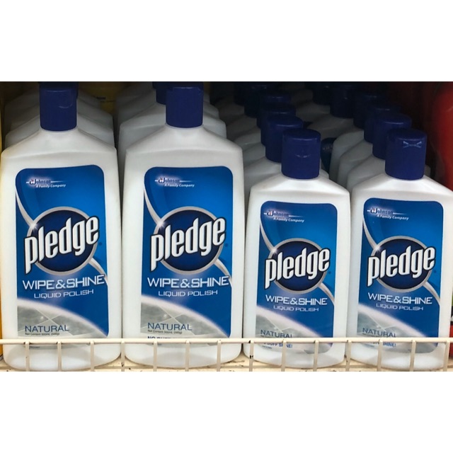 PLEDGE LIQ WAX AND SHINE NATURAL | Shopee Philippines