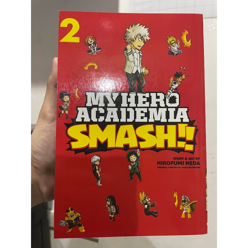 My Hero Academia (Boku no Hero Academia) MHA BNHA Smash!! Book 2; Comic ...