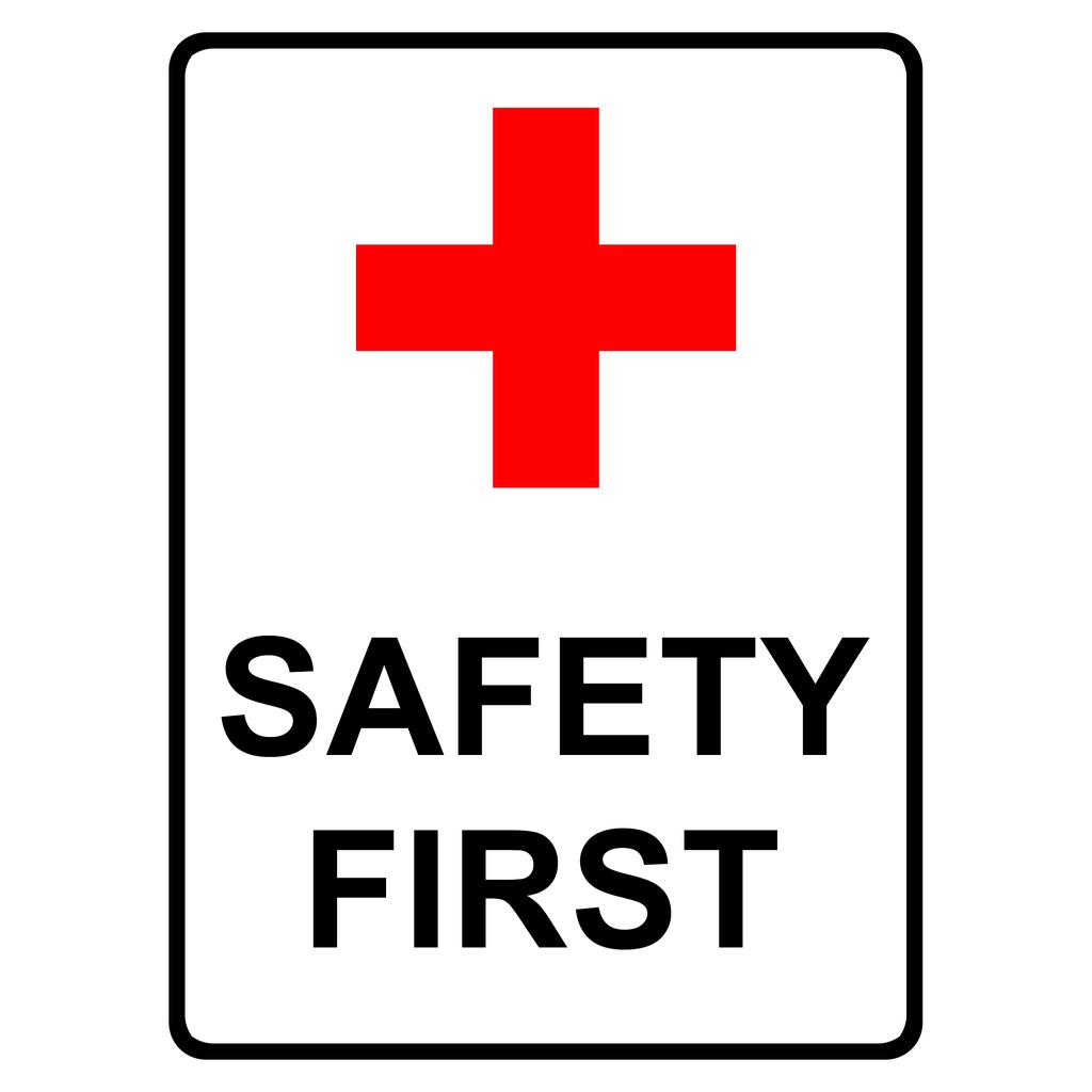 SAFETY FIRST PVC SIGNBOARD | Shopee Philippines