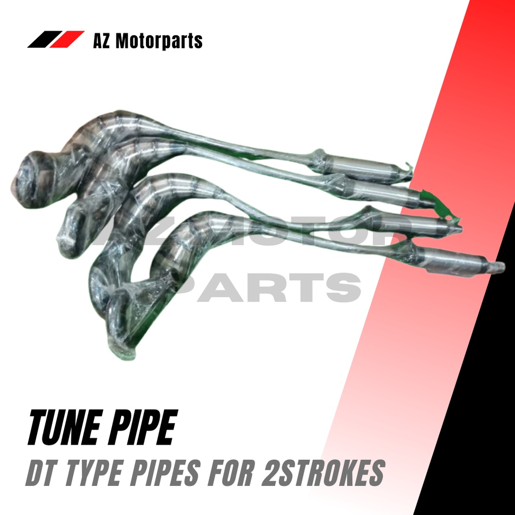 TUNE PIPE DT type Pipes for 2strokes | Shopee Philippines