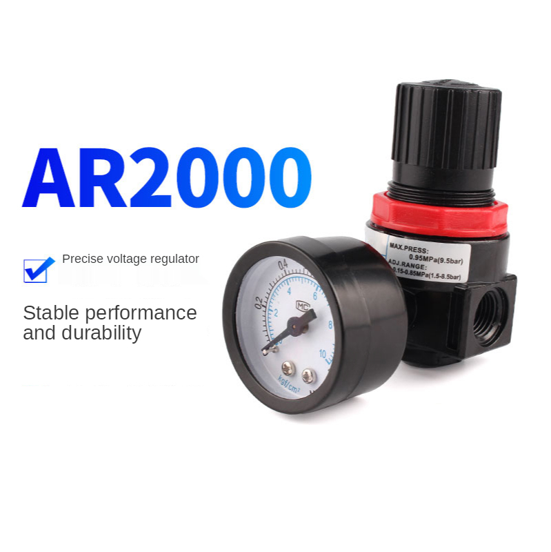 AR2000 Air Control Pressure Gauge Compressor Relief Regulator ...