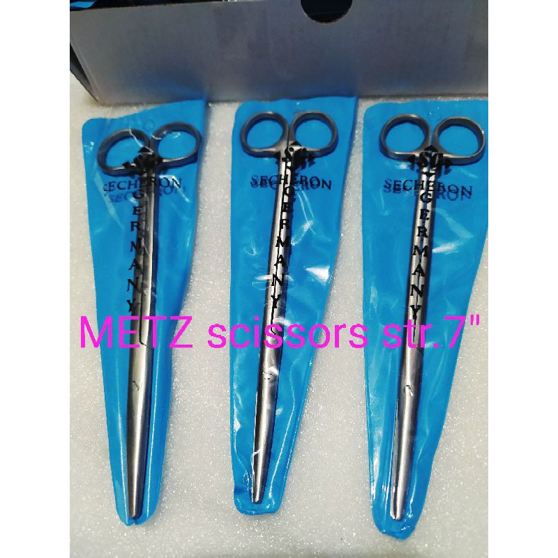 1pc METZ SCISSORS STRAIGHT ( 7" ) | Shopee Philippines