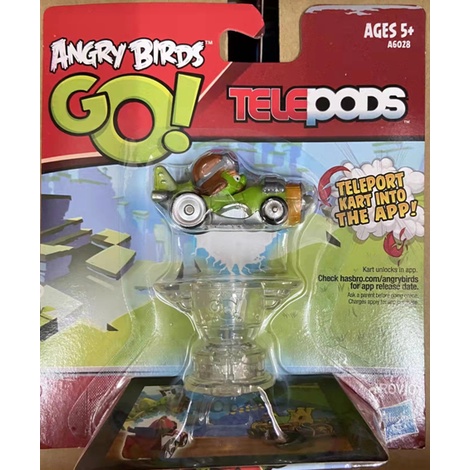 Hasbro ANGRY Bird Kart Sliding Car Chariot Toy BIRDS GO TELEPODS ...