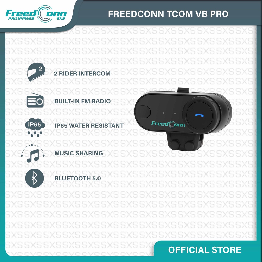 FreedConn TCOM-VB PRO Bluetooth 5.0 Motorcycle Intercom Helmet Headset ... FreedConn TCOM-VB PRO Bluetooth 5.0 Motorcycle Intercom Helmet Headset ...