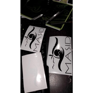 MASID Stickers for Car & Motorcycles (STICKERS ONLY!) | Shopee Philippines