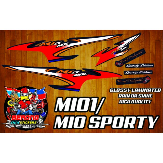 Mio Sporty/Mio1 Decals | Shopee Philippines