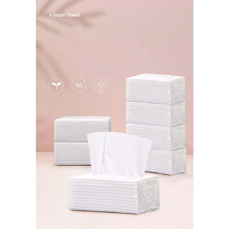Facial Tissue 1 pcs order Tissue 3-Ply 100 Pulls Toilet Paper Facial ...