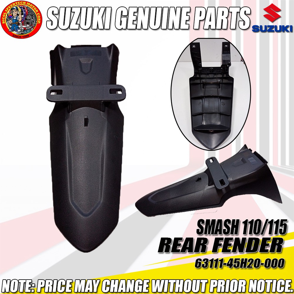 SMASH 110/SMASH NEW REAR FENDER (SGP) (GENUINE: 63111-45H20-000) | Shopee Philippines