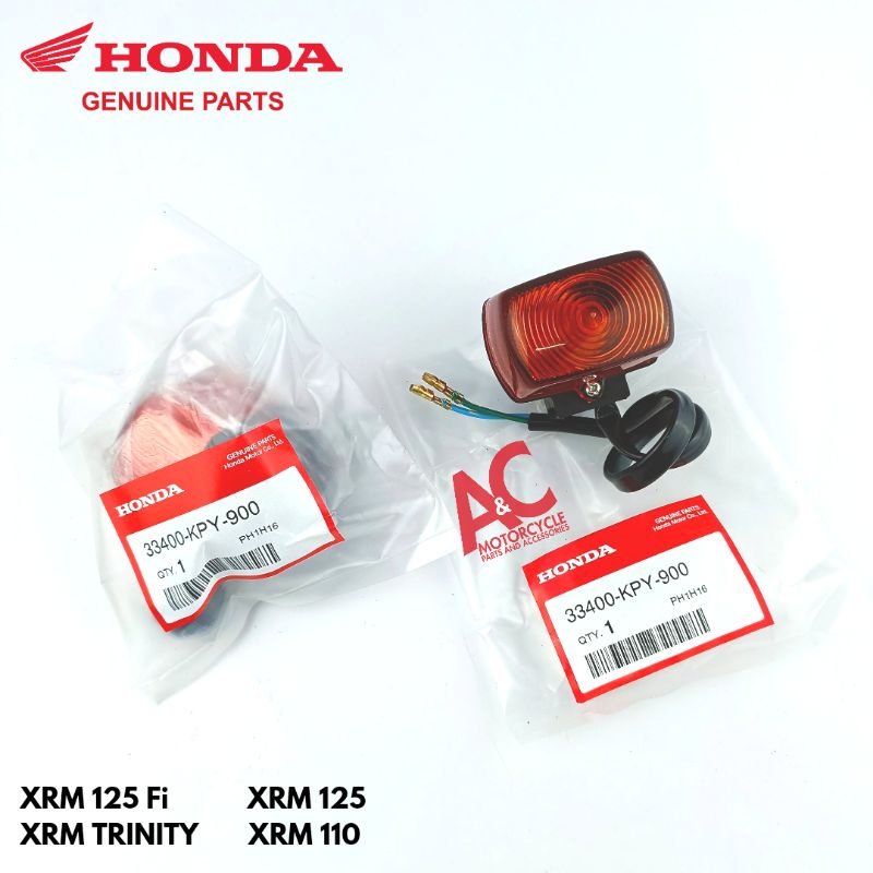 Honda Genuine XRM 125/ 110 Winker/Signal Light PAIR | Shopee Philippines