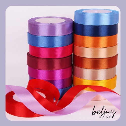 (25 yards/roll) 2cm Satin Ribbon Roll Gift Christmas Ribbon Packaging ... (25 yards/roll) 2cm Satin Ribbon Roll Gift Christmas Ribbon Packaging ...
