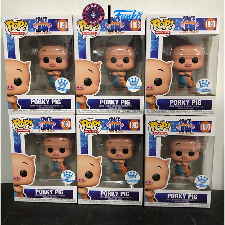 Funko Pop! Movies: Space Jam Porky Pig (Funko Shop Exclusive) | Shopee ...
