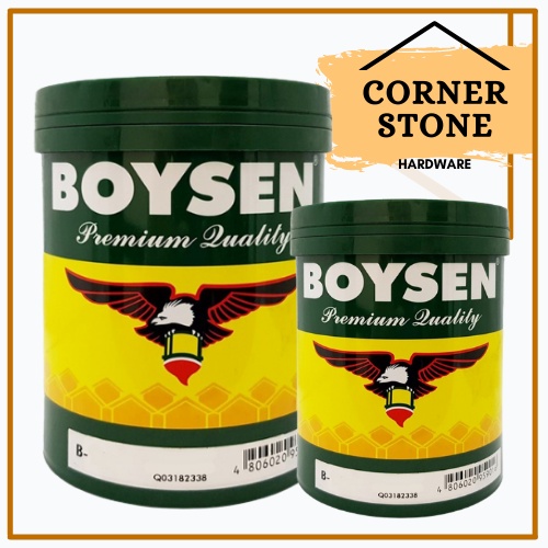 Boysen Permacoat FLAT , SEMI-GLOSS, GLOSS LATEX WHITE 1 Liter B-701, B ...