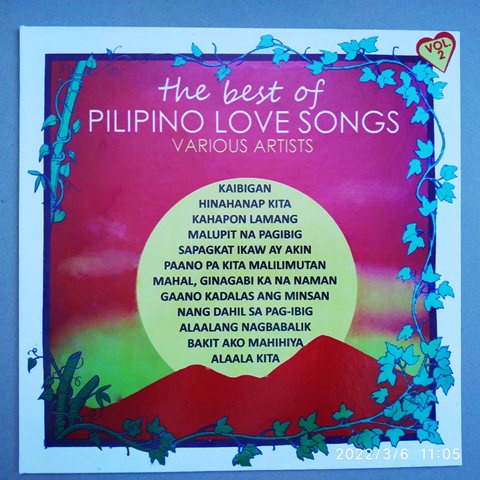 Various Artist Pilipino Love Songs Vol2 Vinyl Record Plaka | Shopee ...