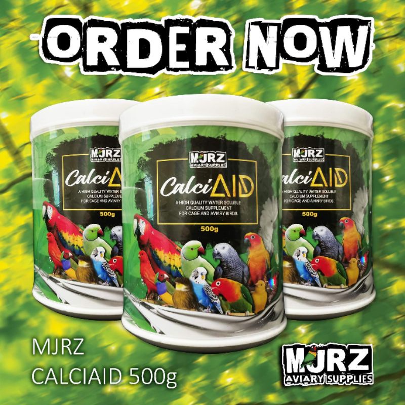 CALCI AID for birds "By MJRZ" ( 500g & 250g ) | Shopee Philippines