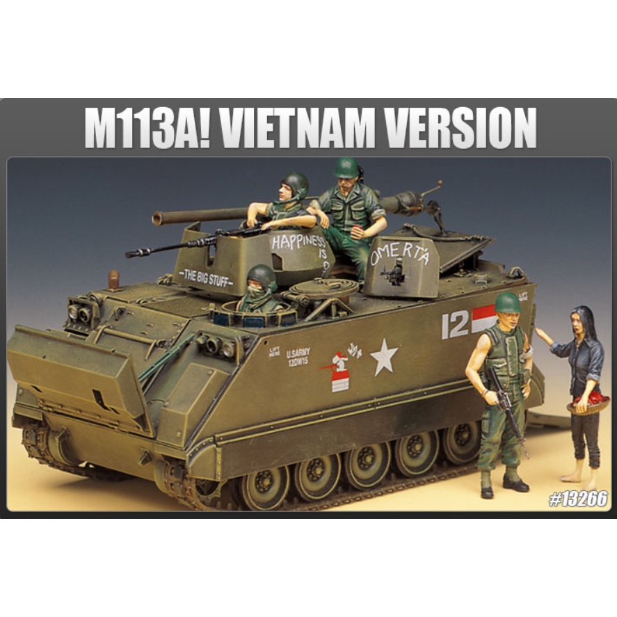 M113 A1 'Vietnam' ACADEMY 13266 Scale Model 1/35 | Shopee Philippines