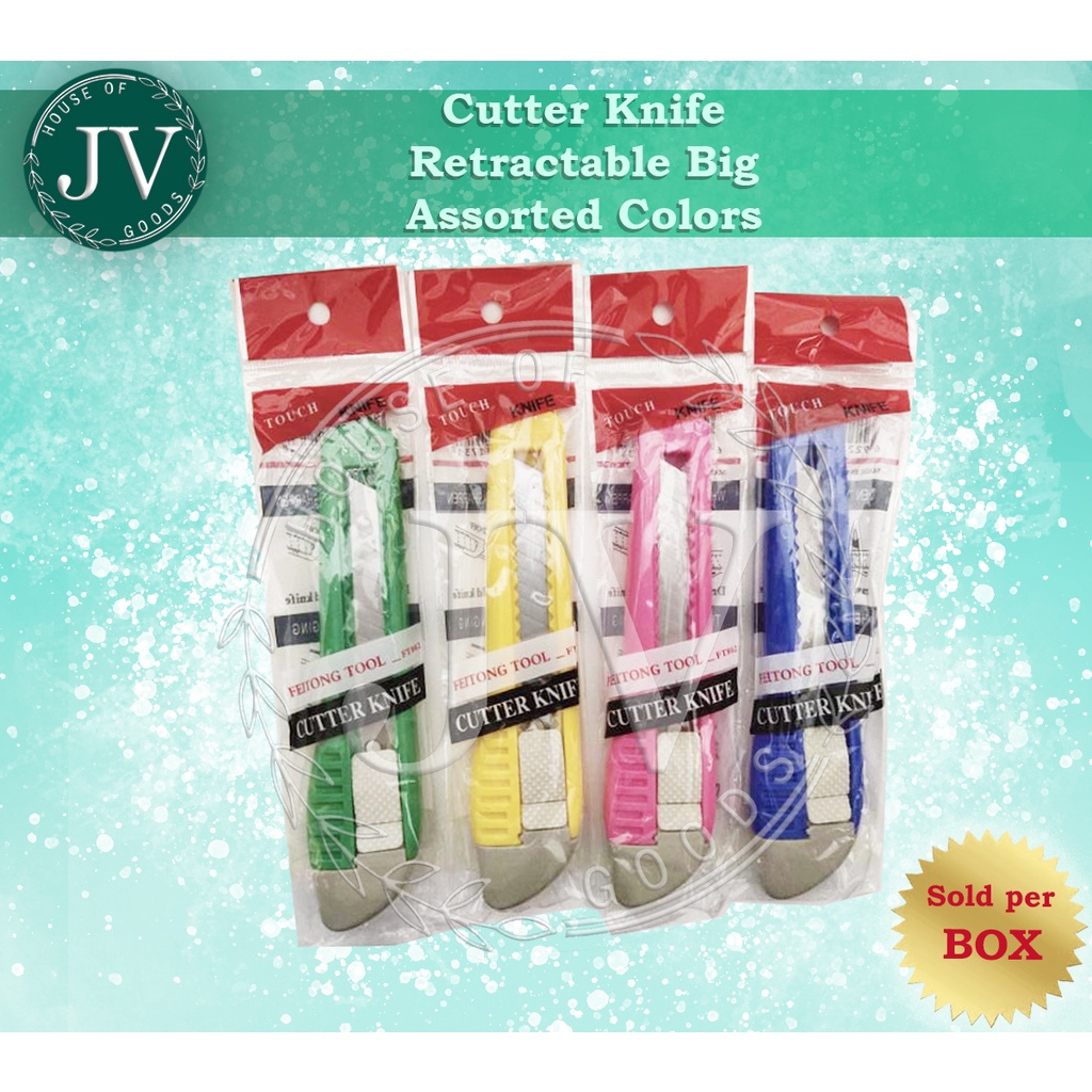 Ordinary Cutter Big and Small (Yellow, Pink, Blue & Green) | Shopee ...