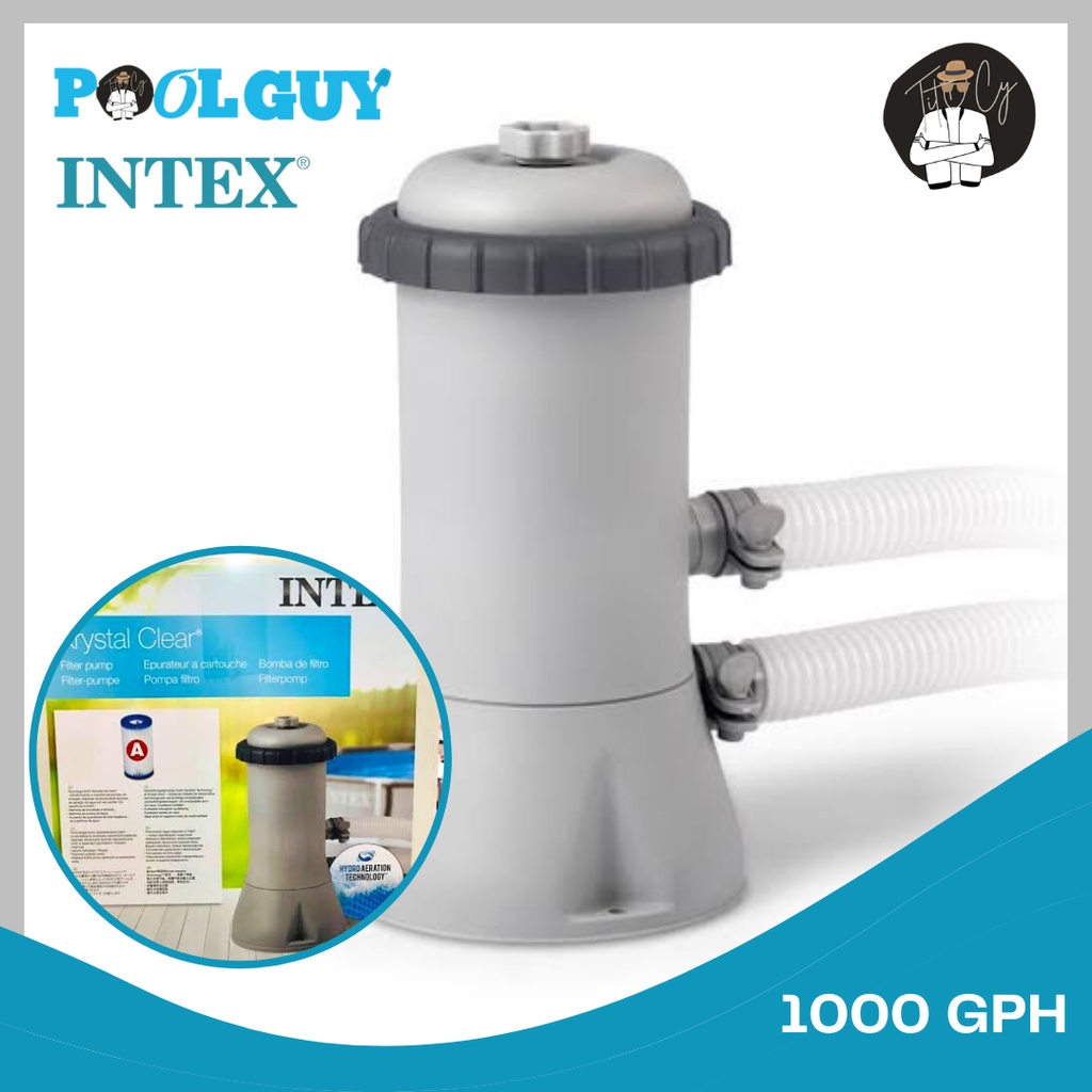 TITOCY Intex Krystal Clear Water Pump Filter 1000gph 220v 60hz NOT ...