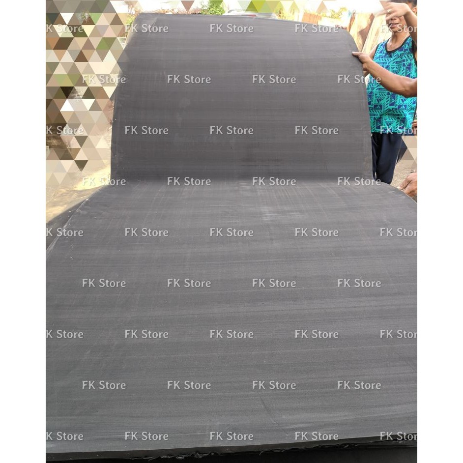 2mm EVA FOAM Rubber Sheet [Black] [PLAIN] WHOLE SHEET 4x8ft approx. - COSTUME MAKING presyo ₱204