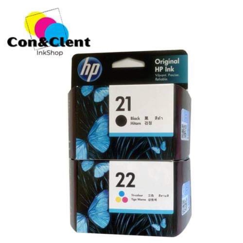 Hp deskjet ink cartridge 21 black or 21 colored | Shopee Philippines