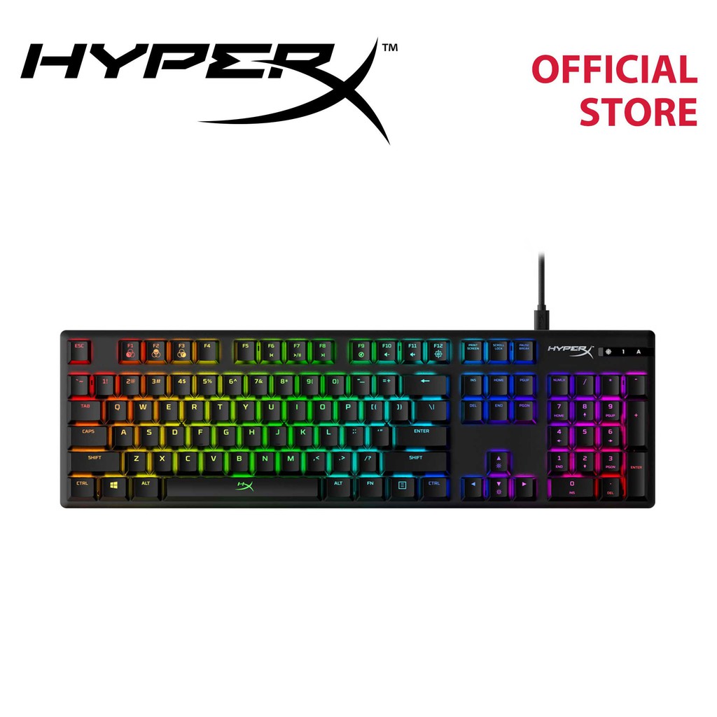 HyperX Alloy Origins Mechanical Gaming Keyboard Red Switch (HX-KB6RDX ...