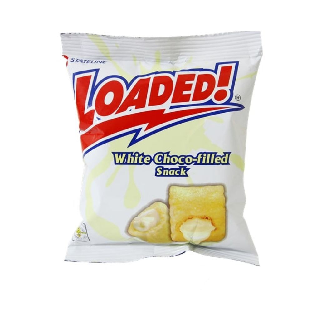 Loaded White Choco Filled Snack 32g | Shopee Philippines